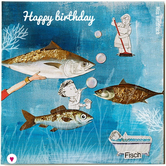 Fischgeburtstag - Studio Herzfrisch ♥