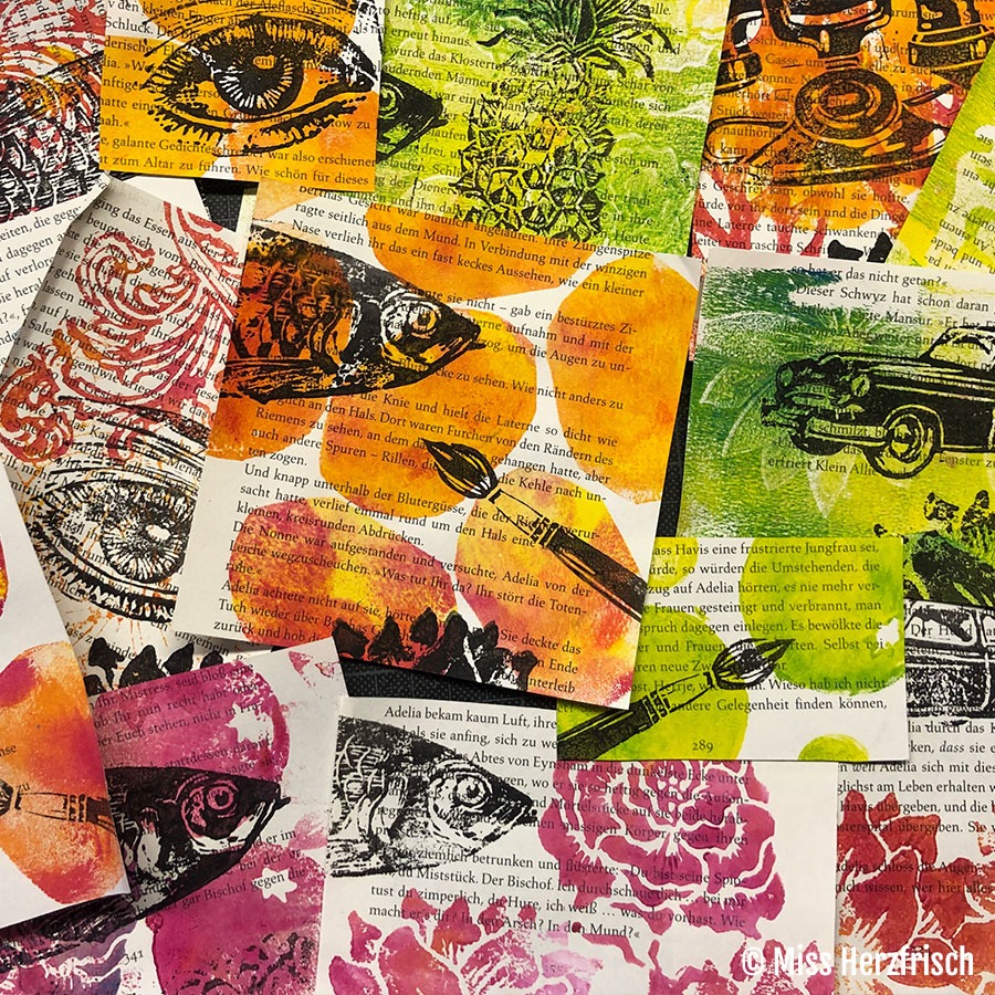 Studio Herzfrisch Kinder Papierwerkstatt Sommerferienkurse
